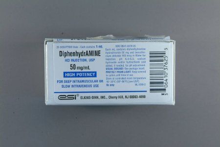 Diphenhydramine HCl 50 Mg ML Intramuscular Or Intravenous, 46% OFF