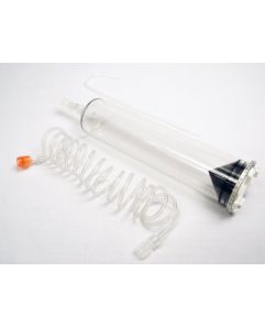 CT Syringe Kit 200 mL syringe, 60 inch coiled tubing, and fill st