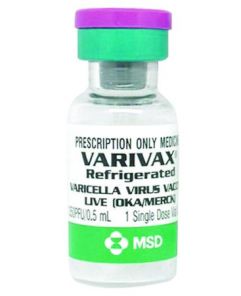 Varivax® Chicken Pox Vaccine Varicella Virus Vaccine Live, Preser