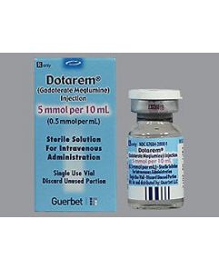 Dotarem® Contrast Media Gadoterate Meglumine, PF 0.5 mmol / mL In