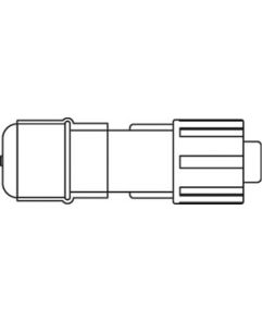 Intermittent Injection Cap, Opaque Yellow Body, Proximal Self-Sea