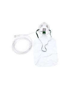 Pediatric Mask, Safety Vent & 7 ft Tubing, 50/cs