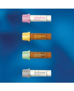 Blood Collection Tube, Silicone Coated Royal Blue Stopper, 7 mL D